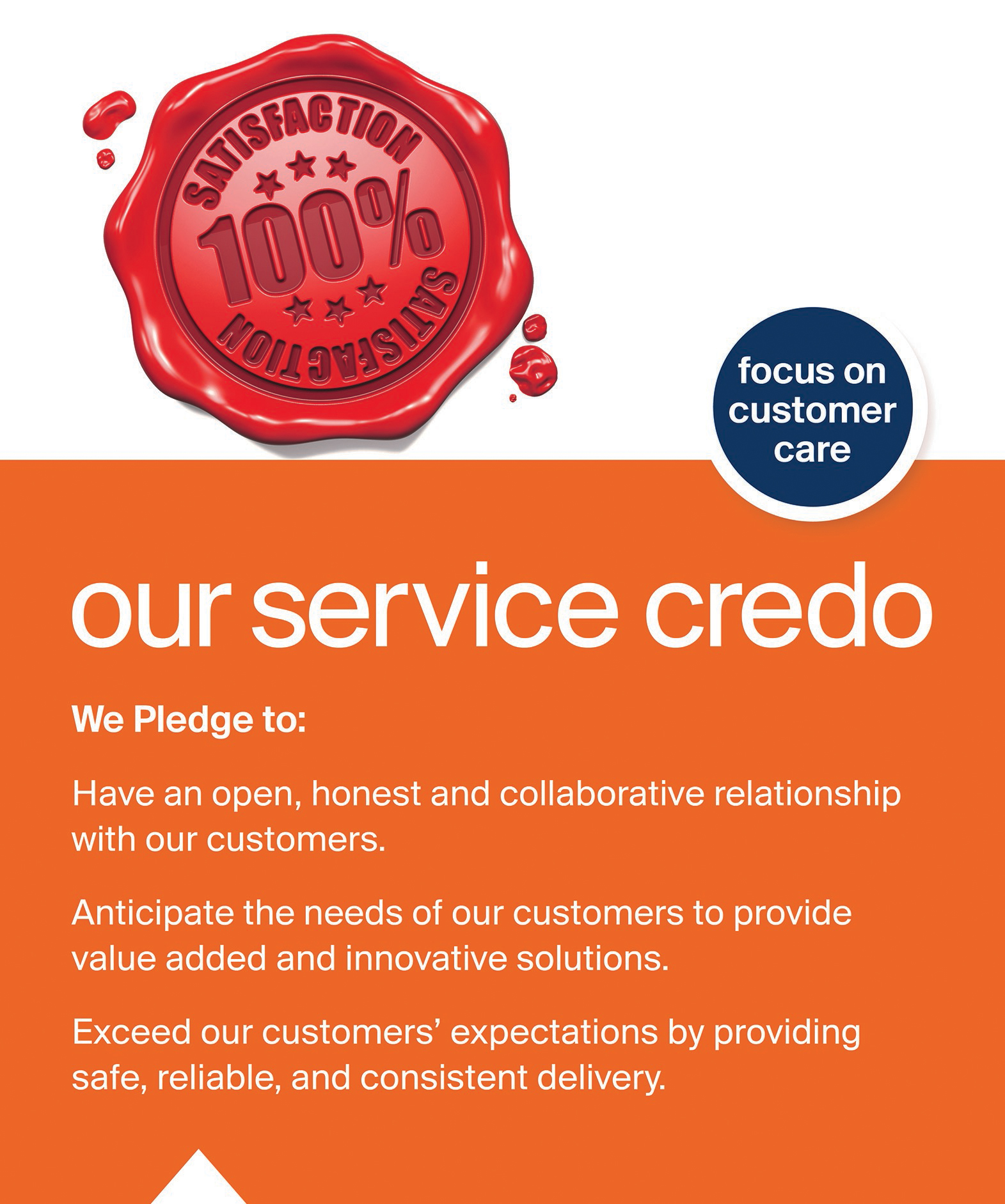 Customer Service Philosophy – Massy Wood Ltd.